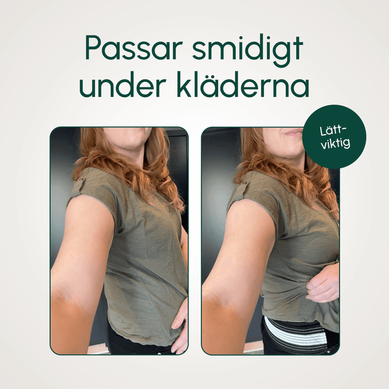RyggKomforten™ Ryggbälte för Ländrygg & Diskbråck | Komforten