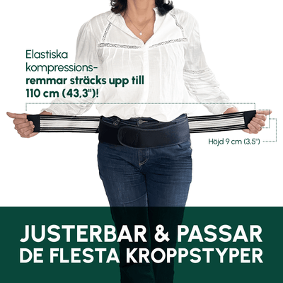RyggKomforten™ Ryggbälte för Ländrygg & Diskbråck | Komforten